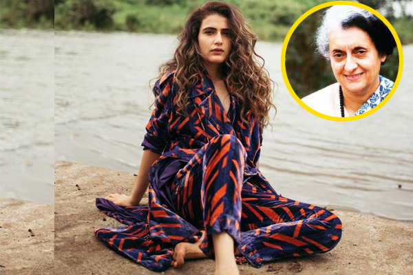 ಇಂದಿರಾ ಗಾಂಧಿ ಪಾತ್ರದಲ್ಲಿ ಫಾತಿಮಾ ಸನಾ ಶೇಖ್