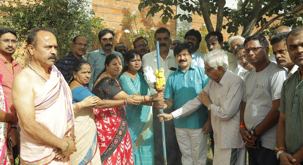 ಮೈಸೂರು ಜೆಪಿ ನಗರ ಭಾಗದ ರಸ್ತೆಗಳ ಅಭಿವೃದ್ಧಿಗೆ ಚಾಲನೆ