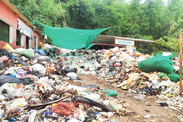 Solid Waste Management unit in gokarna - ವಿಜಯವಾಣಿ